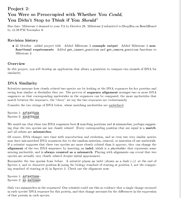 While complex algorithms exist to do sequence | Chegg.com