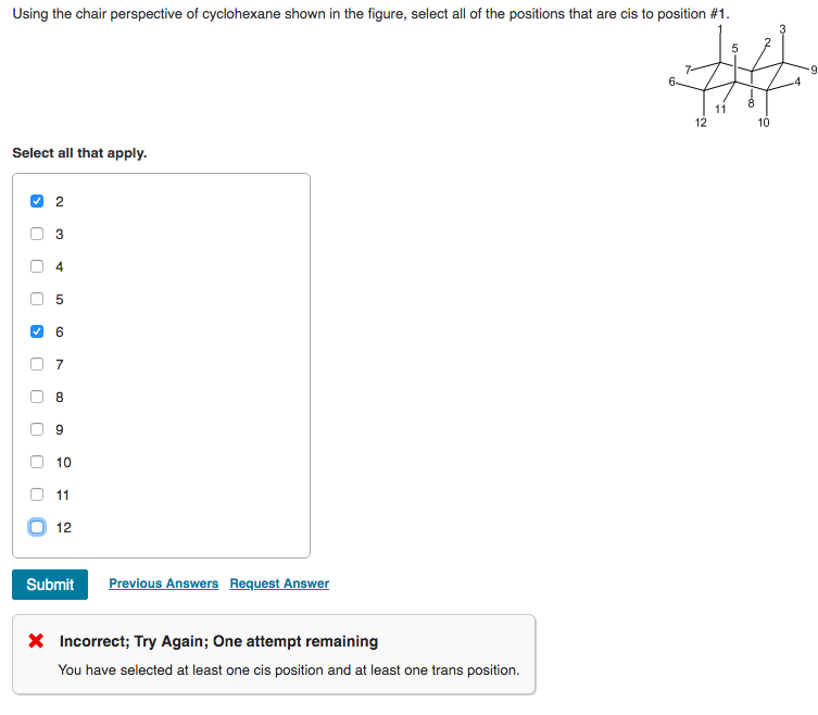 Solved Using the chair perspective of cyclohexane shown in | Chegg.com