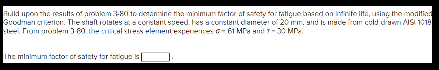 Solved Build Upon The Results Of Problem 3 80 To Determine