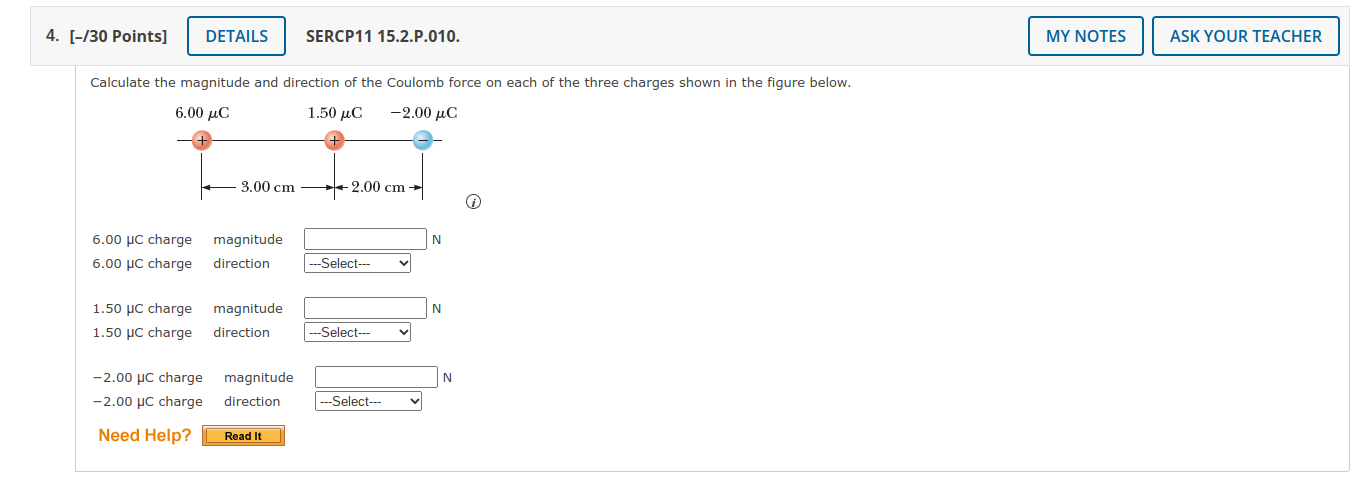 Solved 4. [-/30 Points ] DETAILS SERCP11 15.2.P.010. | Chegg.com