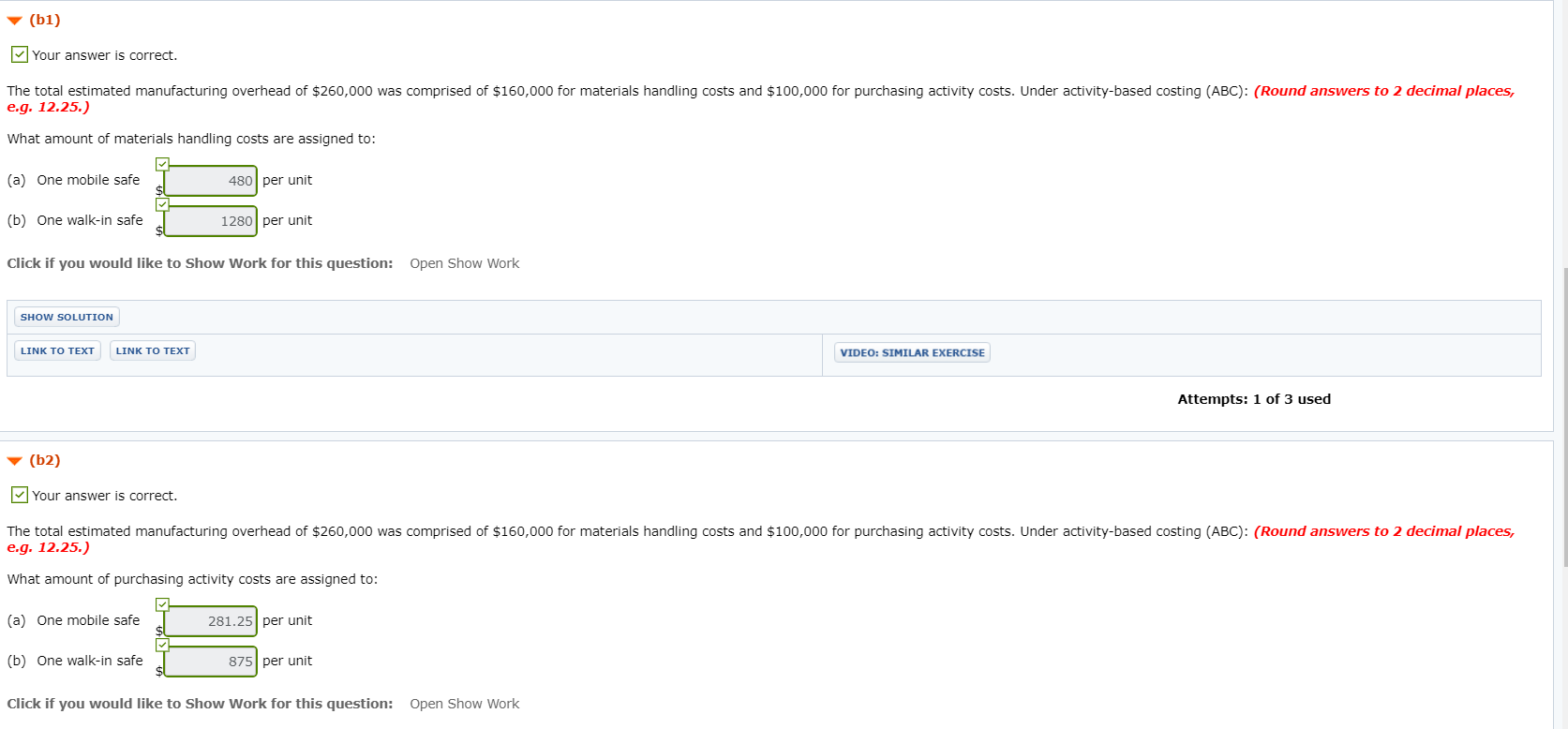 Solved Exercise 4-5 (Video) (Part Level Submission) Perdon | Chegg.com