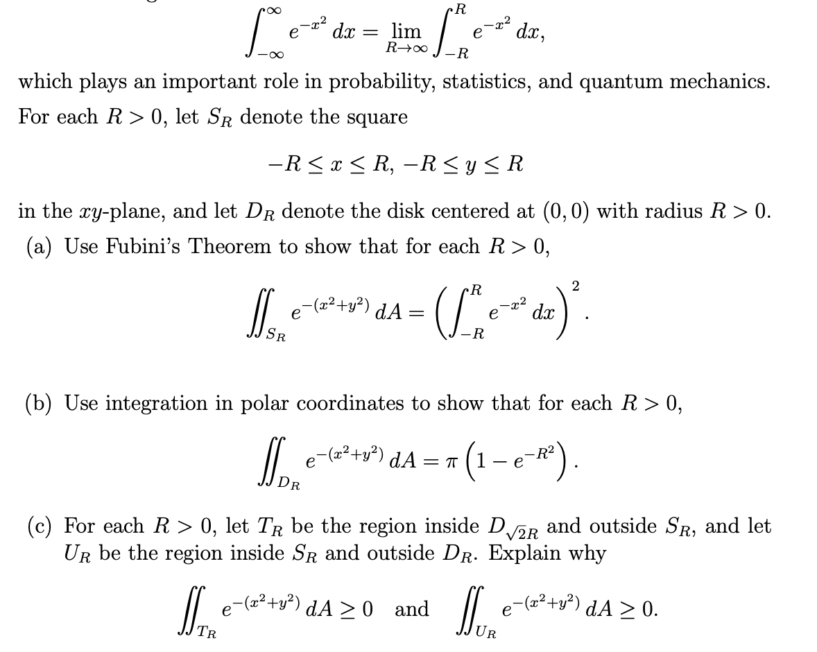 Solved In this exercise you will use multiple integration to | Chegg.com