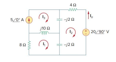 Solved AC Circuit Analysis. Pls show the complete solution. | Chegg.com