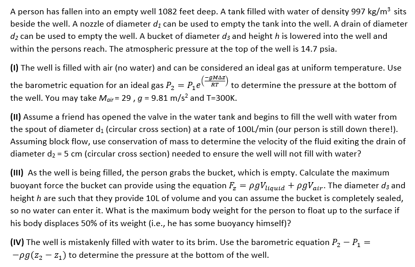 Solved A person has fallen into an empty well 1082 feet | Chegg.com