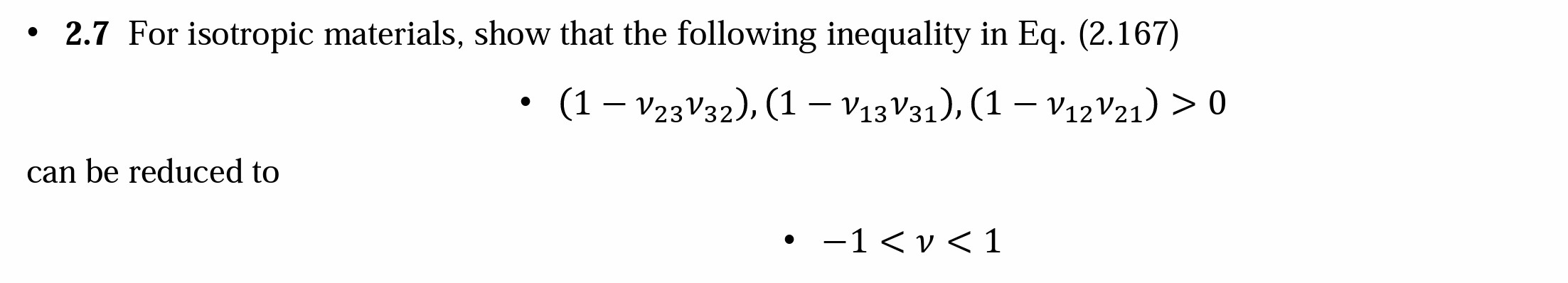 Solved - 2.7 For isotropic materials, show that the | Chegg.com