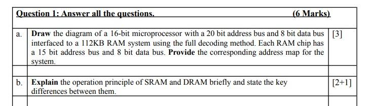 Solved Answer all the Questions. This is a One | Chegg.com