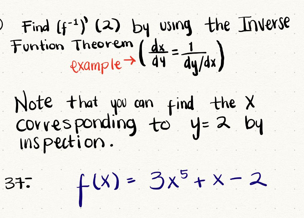 Solved example - 1 dy gydy/di o Find (11)' (2) by using the | Chegg.com