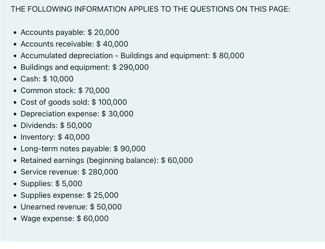 Solved 1. Calculate the net income 2. Calculate the ending | Chegg.com