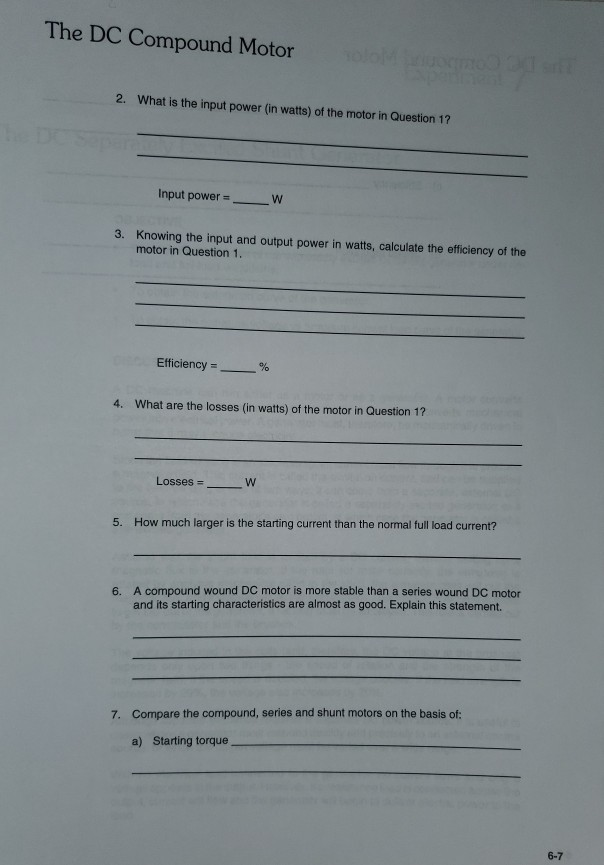 REVIEW QUESTIONS 1. Calculate the mechanical output | Chegg.com