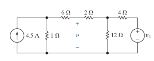 Solved Use the principle of superposition to find v in the | Chegg.com