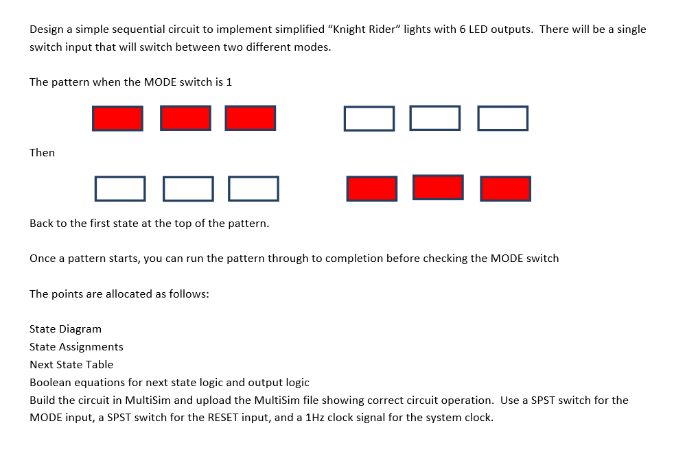 Solved Design a simple sequential circuit to implement | Chegg.com