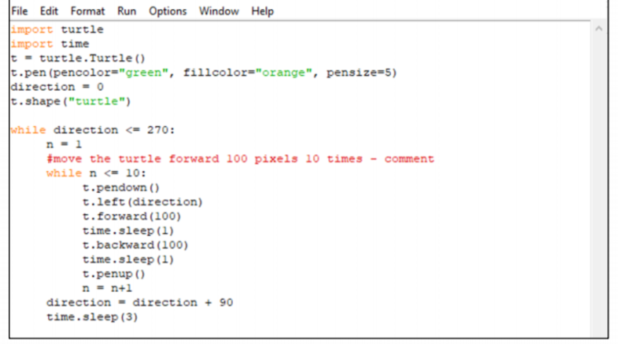 Solved File Edit Format Run Options Window Help import | Chegg.com