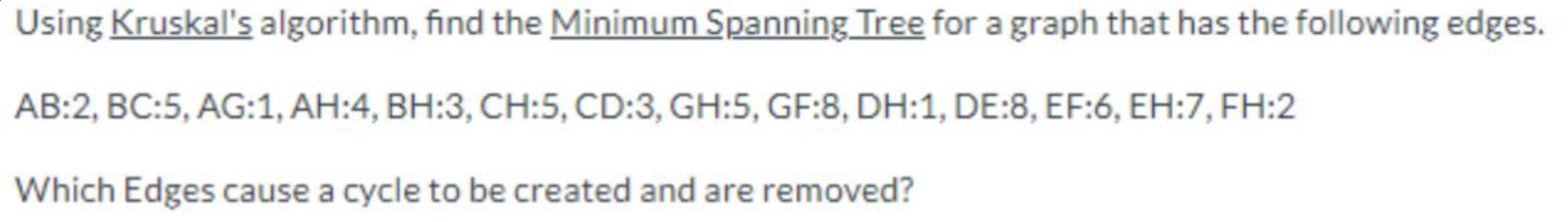 Solved AB AG AH BC BH CD CH DE DH EF EH FG FH GH | Chegg.com