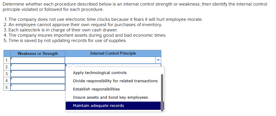 Solved Determine whether each procedure described below is | Chegg.com