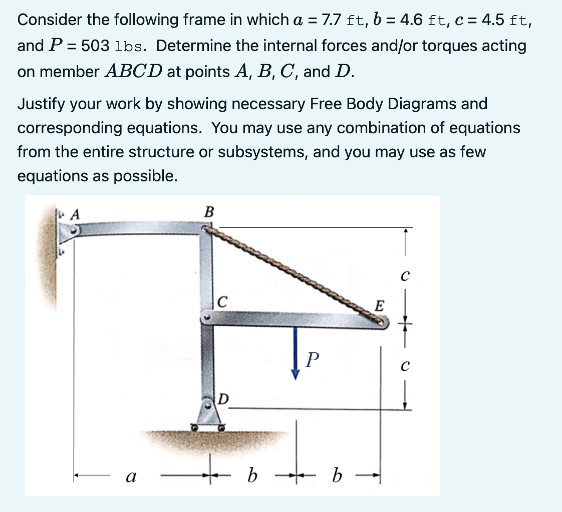 Solved Consider the following frame in which | Chegg.com