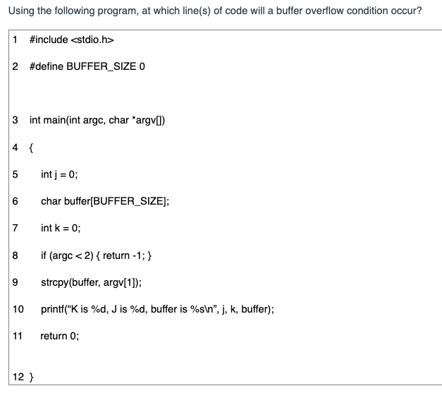 Solved Using The Following Program At Which Lines Of Code 