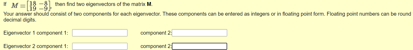 Solved Consider the following linear system written in | Chegg.com