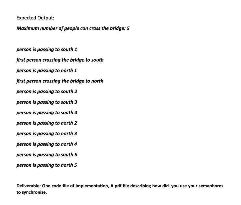 Solved Question 2: Cross the Bridge A small bridge can be | Chegg.com