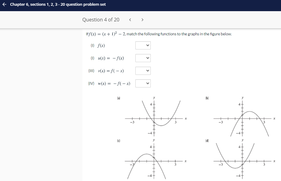 Solved Chapter 6 Sections 1 2 3 20 Question Problem Set