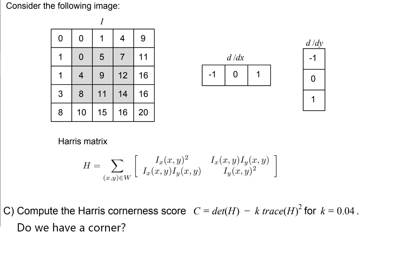 Solved Consider the following image: 1 1 4 9 d Idy d /dx -1 | Chegg.com