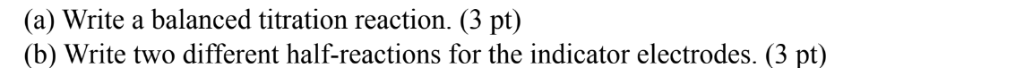 Solved 5. Consider the titration of 25.0 mL of 0.0100 M Sn2 | Chegg.com