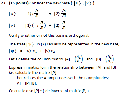 Solved 2.1 Let Ã be the Hamiltonian of a two-state quantum | Chegg.com
