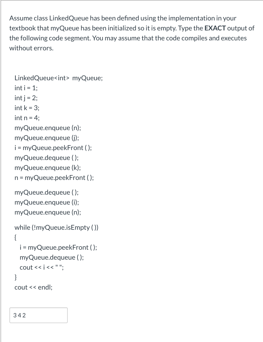 Solved I don't know if the and is correct please let me | Chegg.com
