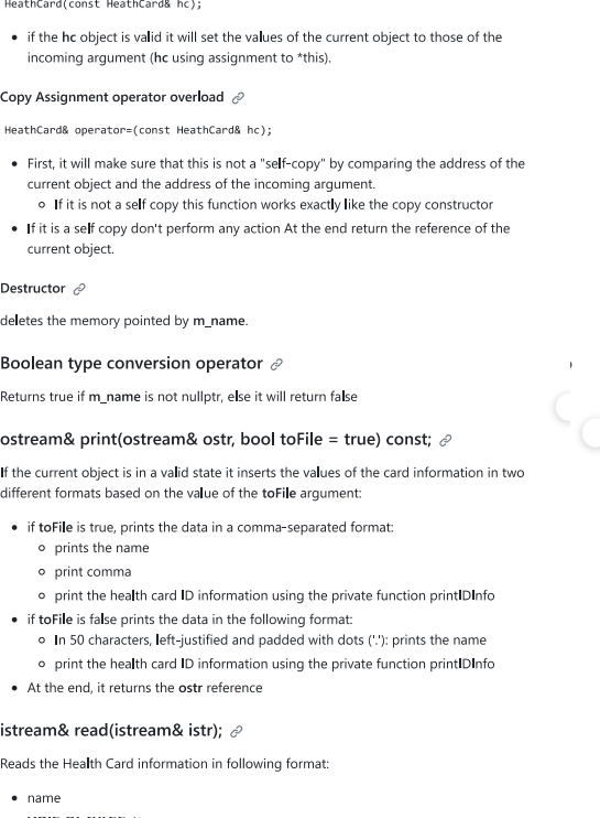 Solved I have codes://HealthCard.cpp#define | Chegg.com