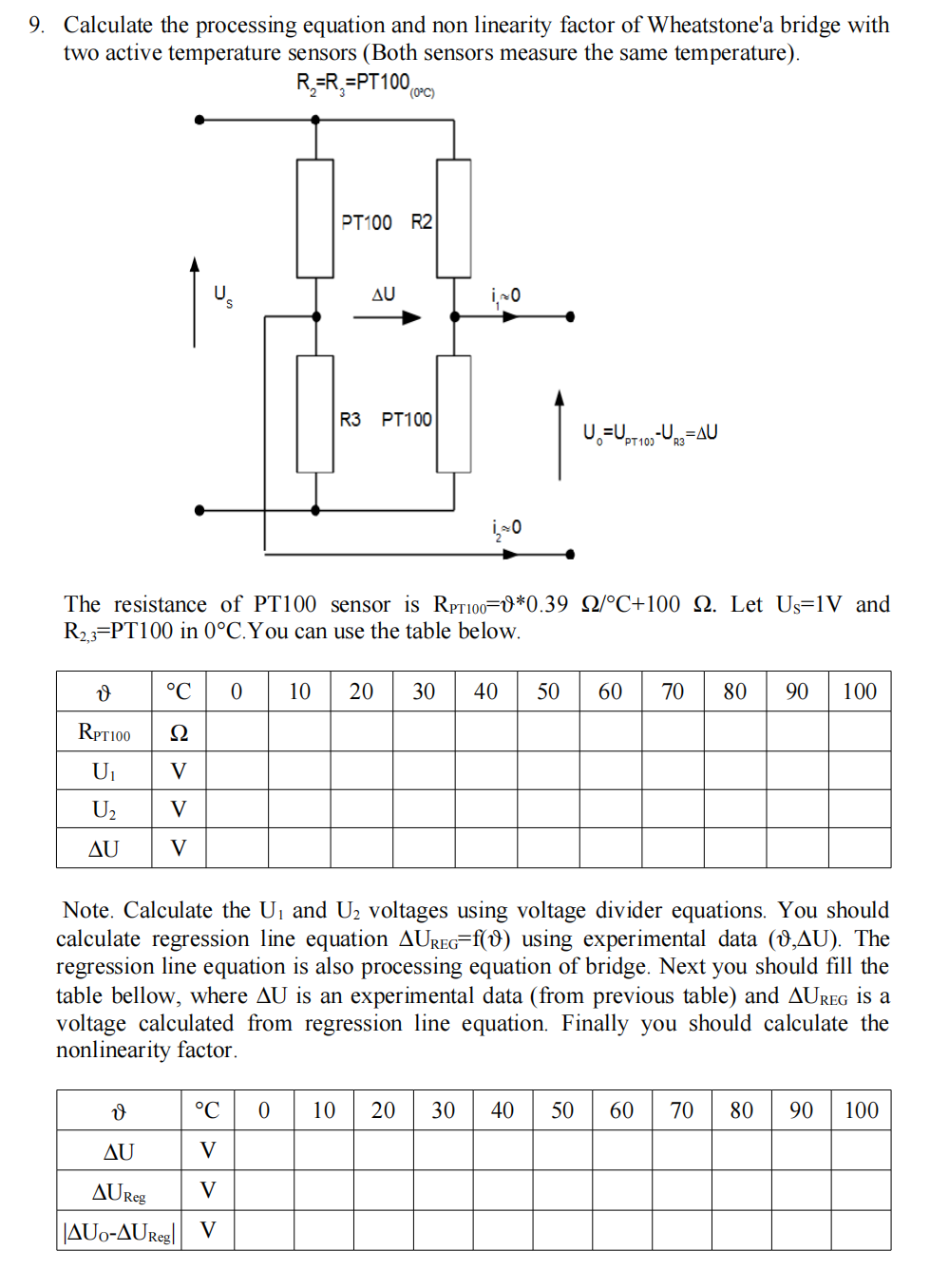9. Calculate the processing equation and non | Chegg.com