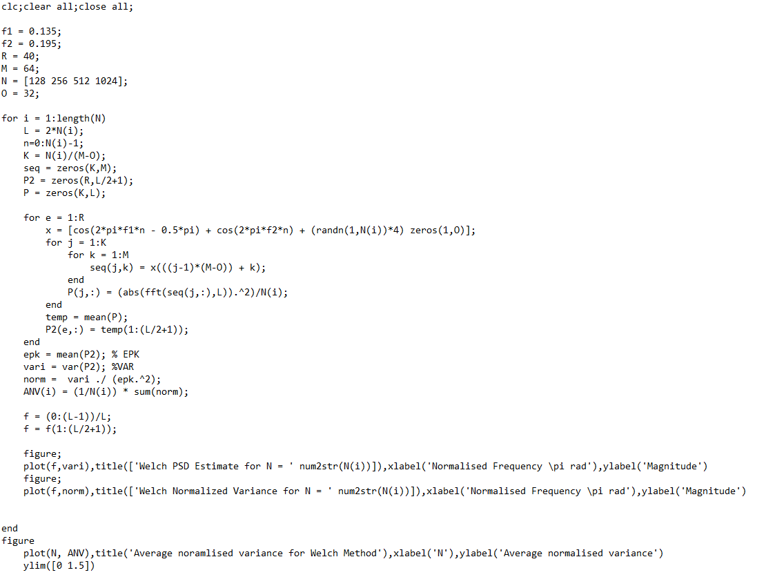 change this matlab code into spyder(python) use, | Chegg.com