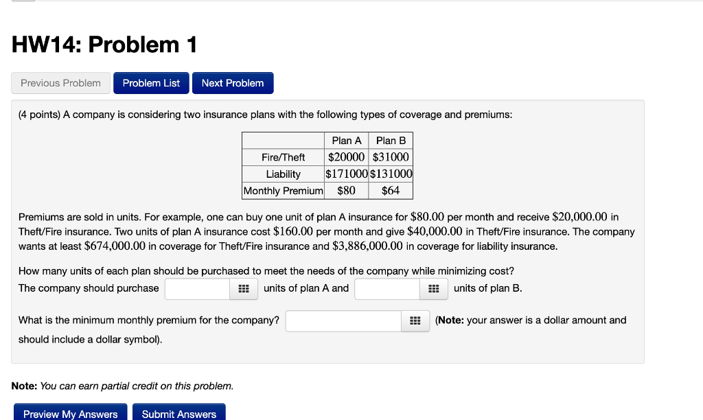 Solved HW14: Problem 1 Previous Problem Problem List Next | Chegg.com