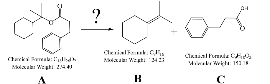 Solved OH ? + Chemical Formula: C18H2602 Molecular Weight: | Chegg.com