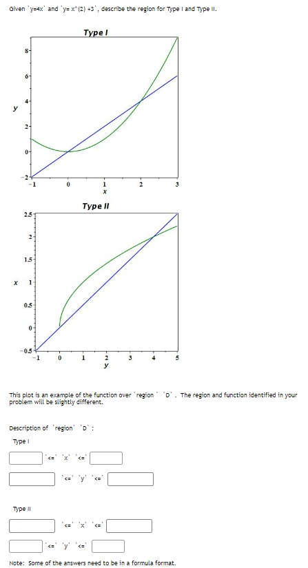 Solved Given ' \\( y=4 x^{\\prime} \\) and ' \\( | Chegg.com