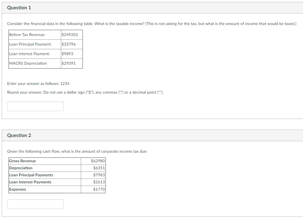 Solved Question1 Consider The Financial Data In The