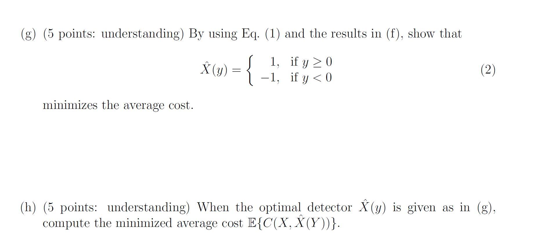 Problem 4. (50 points: Detection in Laplacian noise) | Chegg.com