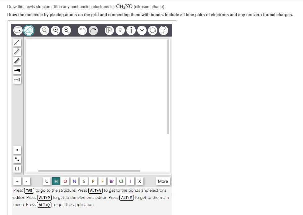 Ch3no Lewis Structure