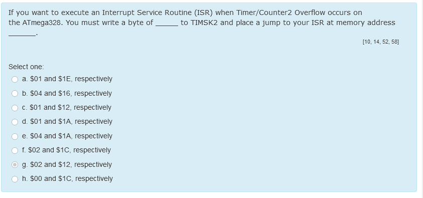 Solved Question 1: If you want to execute an Interrupt | Chegg.com
