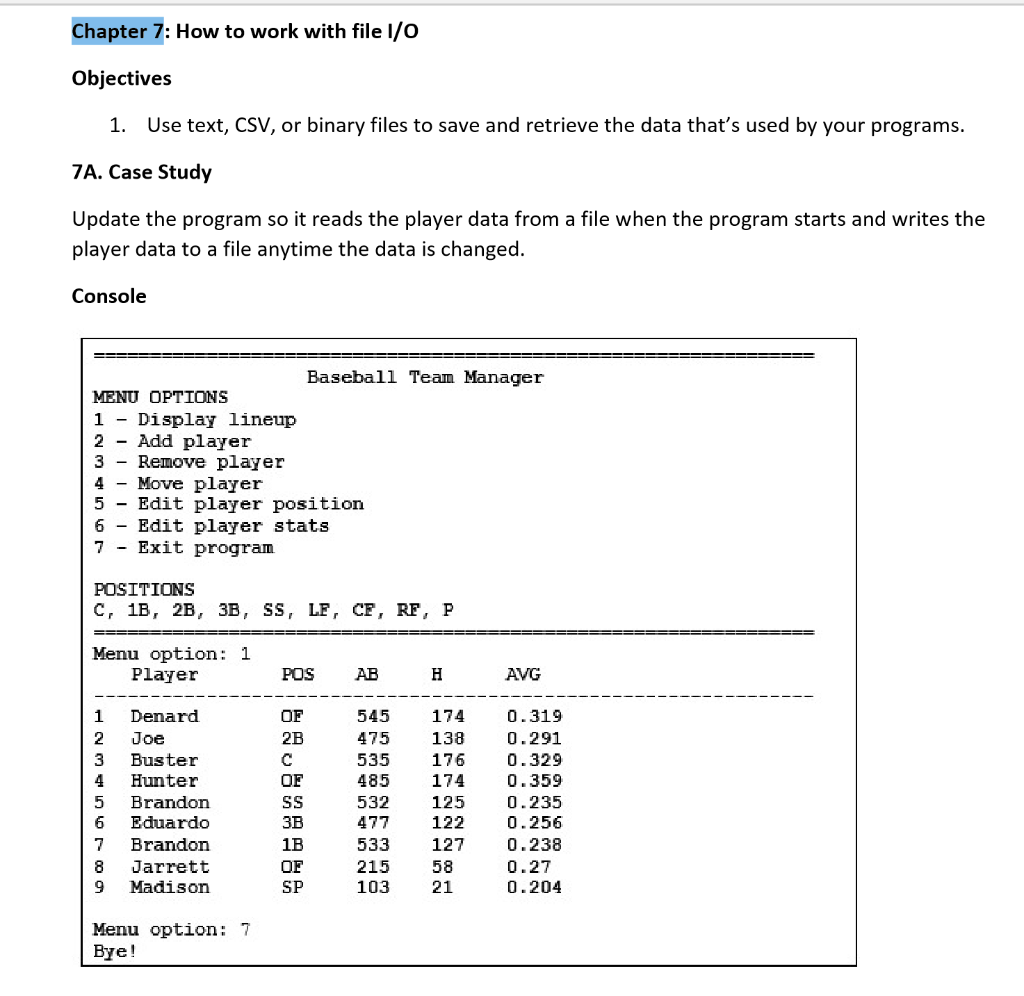 Solved PYTHON PROGRAM: PLEASE INCLUDE SPECIFICATIONS | Chegg.com
