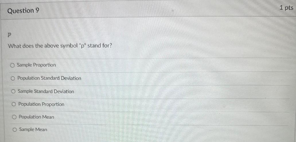 Solved What does the above symbol " P " stand for? Sample | Chegg.com