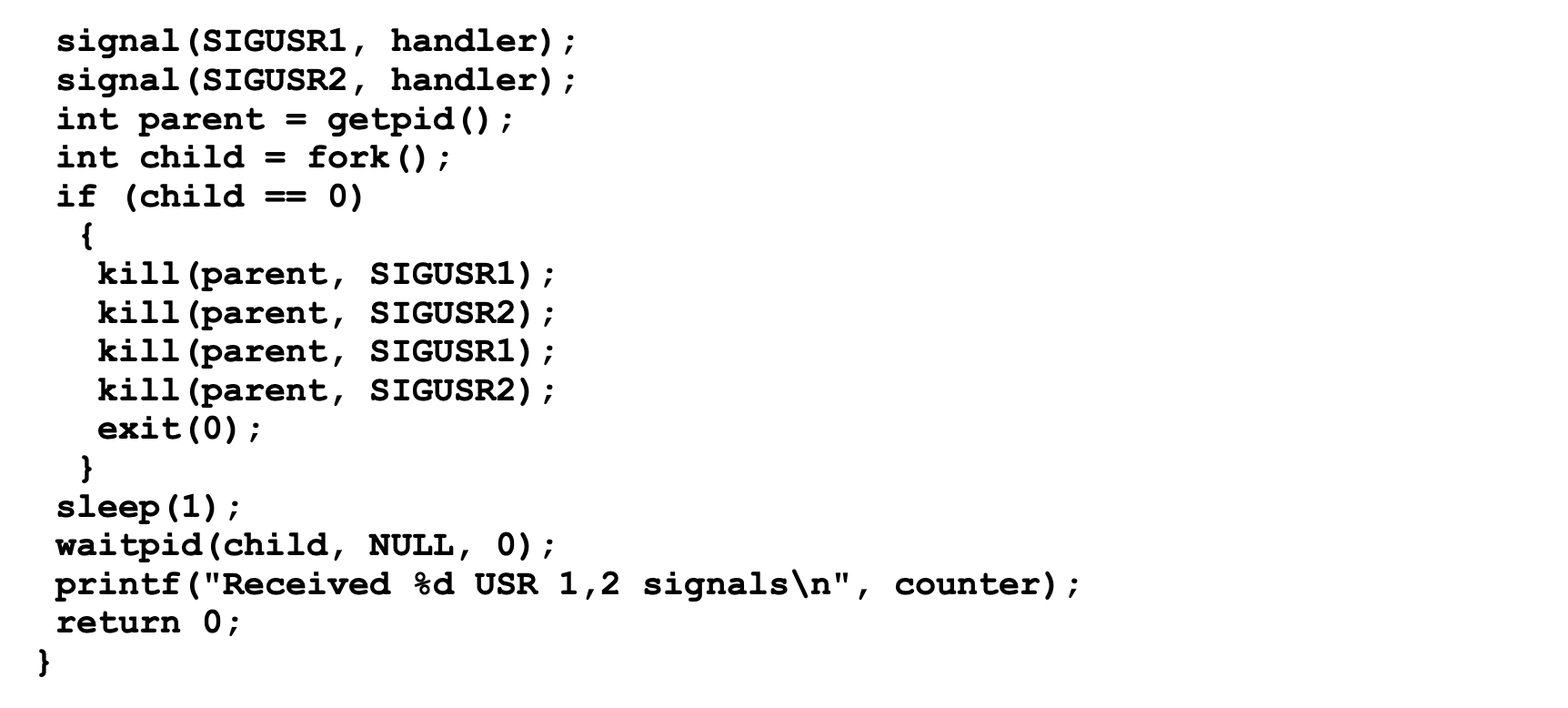 Solved List All Possible Outputs Of This Program And Explain 7654