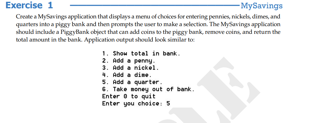 Solved The following exercises must be created with a GUI | Chegg.com