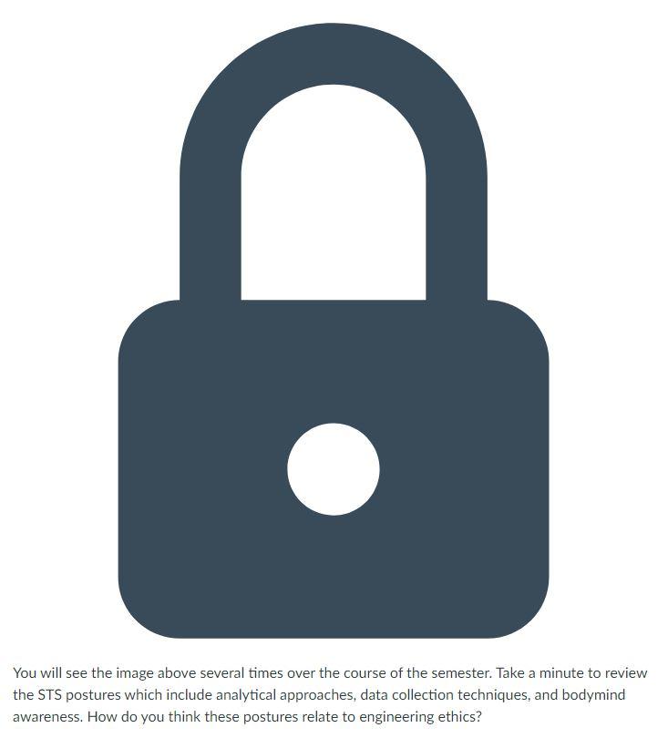 Solved You will see the image above several times over the | Chegg.com