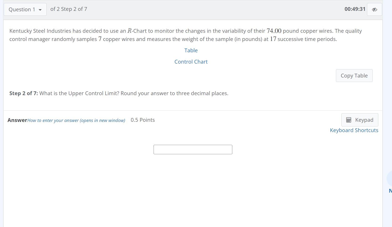 Solved Scroll down for the table and chart Kentucky | Chegg.com