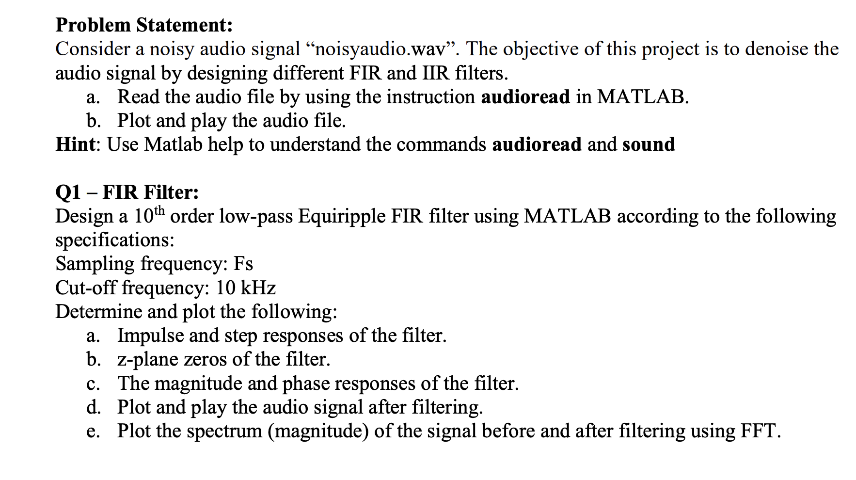 Solved PLEASE HELP the course is digital signal | Chegg.com