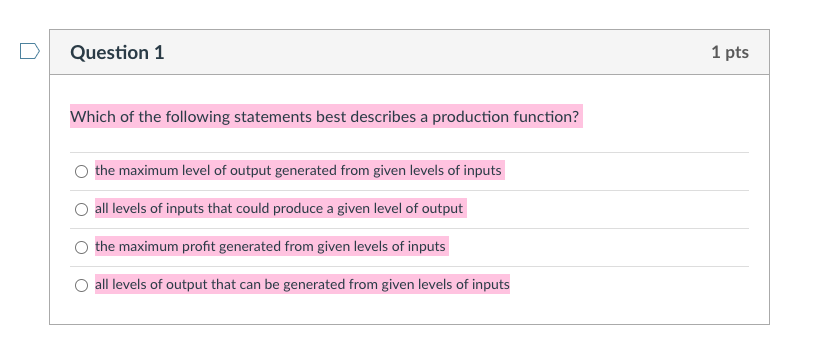 Solved hich of the following statements best describes a | Chegg.com