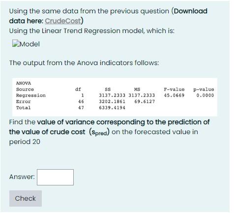 Notes : [1] Standard Errors assume that the | Chegg.com