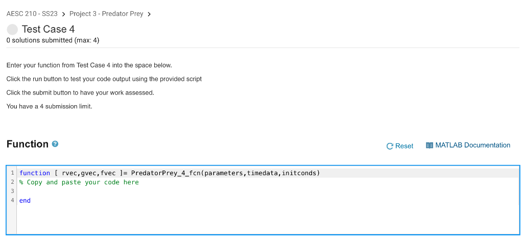 Solved Case 4 Predator Prey Enter Your Function From Test 