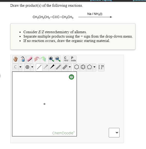 Solved Topical Draw the product(s) of the following | Chegg.com