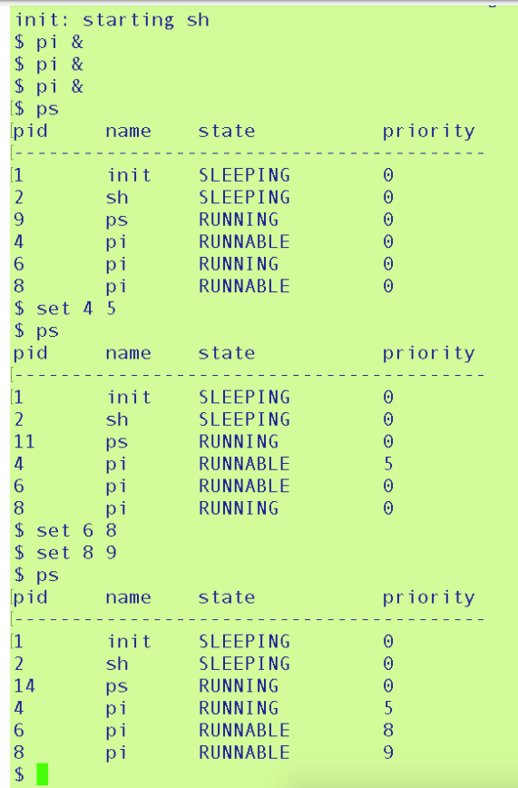 Solved Modify xv6 to allow for priority scheduling. • You | Chegg.com