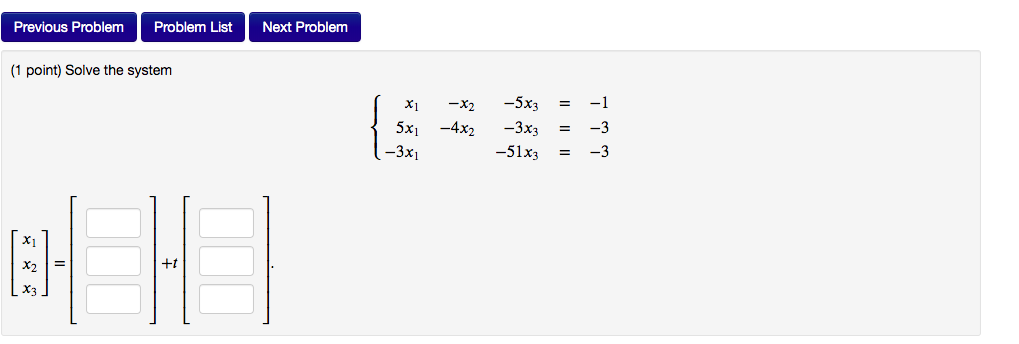 Solved Previous Problem Problem List Next Problem 1 Point